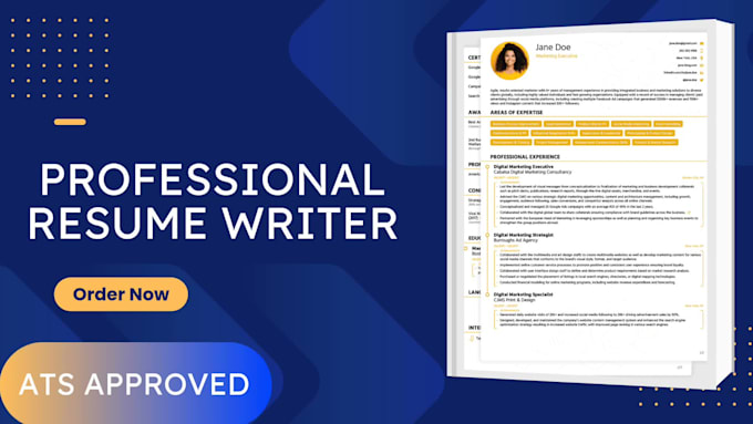 Design unique, powerful, professional resume and linkedin profile by ...