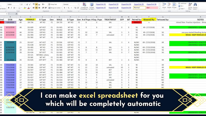 Quickly Create A Custom Excel Spreadsheet With Formulas And Graphs By