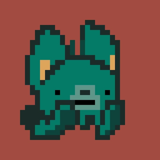 Do fluid pixel art animation 32 bit by Fencings | Fiverr