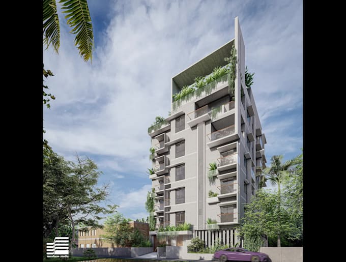 Do 3d model architecture with sketchup, revit, rhinoceros by Nahid_tusher | Fiverr