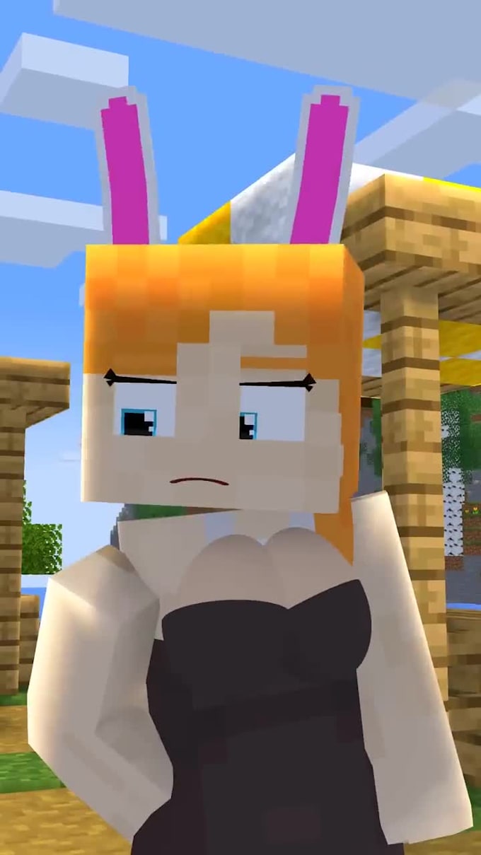 Make a funny minecraft 3d animation short video intro, gameplay ...