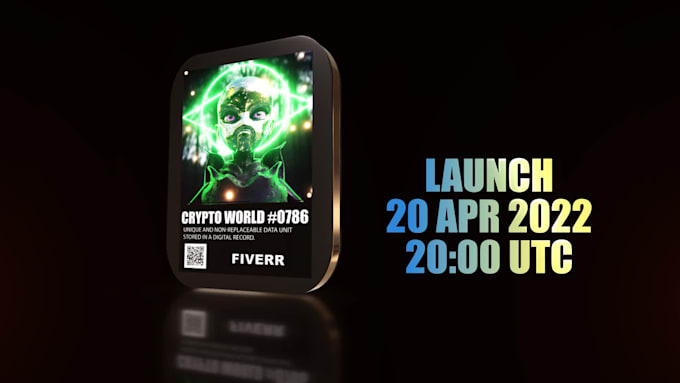 Do nft card animation and nft ticket animation by Nazakatmachi | Fiverr