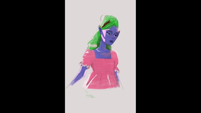 Make high quality 2d hand drawn paintings and profile pics by Terryfi ...
