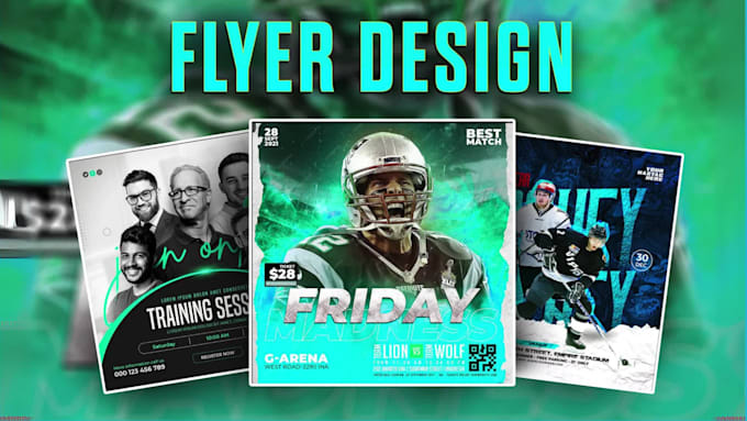 Create 3d motion flyers, animated posters banners and video ads for ...