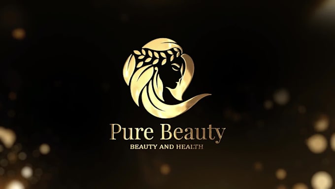 Make gold logo animation intro video by Mehakproduction | Fiverr