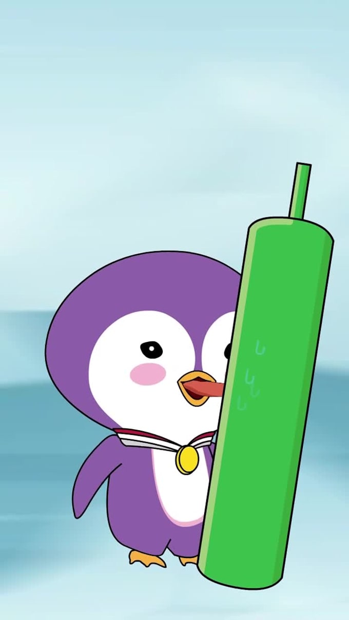 Do 2d crypto animation 2d meme video meme coin art animated gif by ...