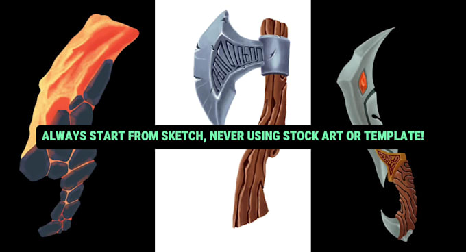 Create 2d game icons, props, assets or objects by Thwipz | Fiverr