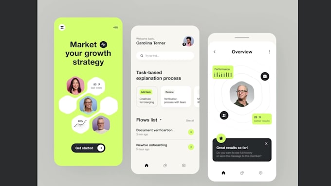 Design creative and responsive mobile app ui design by Paradox_ux | Fiverr