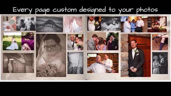 Design a unique wedding album or photo book for any occasion by ...