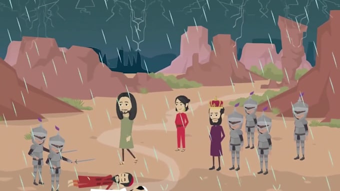 Create 2d animated bible stories and nursery rhymes for kids by ...