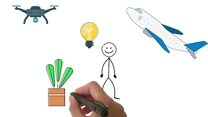 Create custom 2d doodle animations by Zakariami | Fiverr