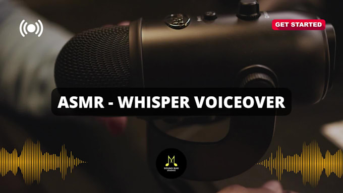 Record your asmr whisper voiceover scripts in english by ...