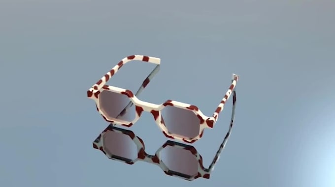 Make a realistic 3d cgi product animation, 3d product design, sunglass ...