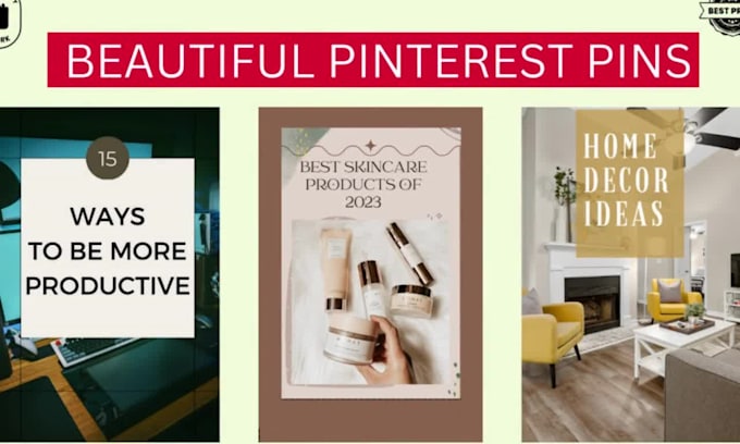 Design beautiful pinterest pins to skyrocket your traffic by ...