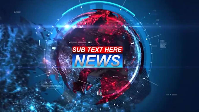 Create a best news channel intro for tv by Mubeenawan10 | Fiverr
