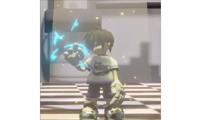 Create retro 3d character animation music visuals in low poly psx y2k ...