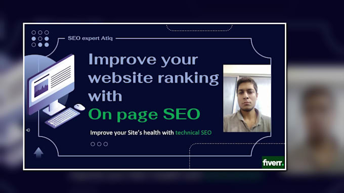 Optimize your website to rank with professional on page and technical seo by Seo_smmbyatiq | Fiverr
