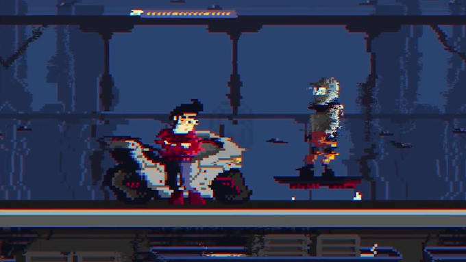 Do pixel art looping animation by Shakaw | Fiverr