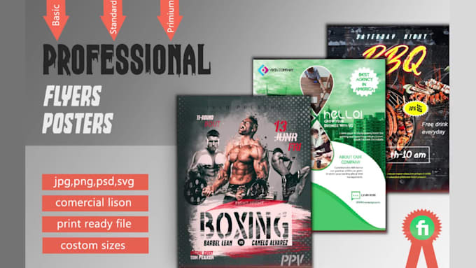 Design professional flyer in 6 hours by Iver_designs | Fiverr