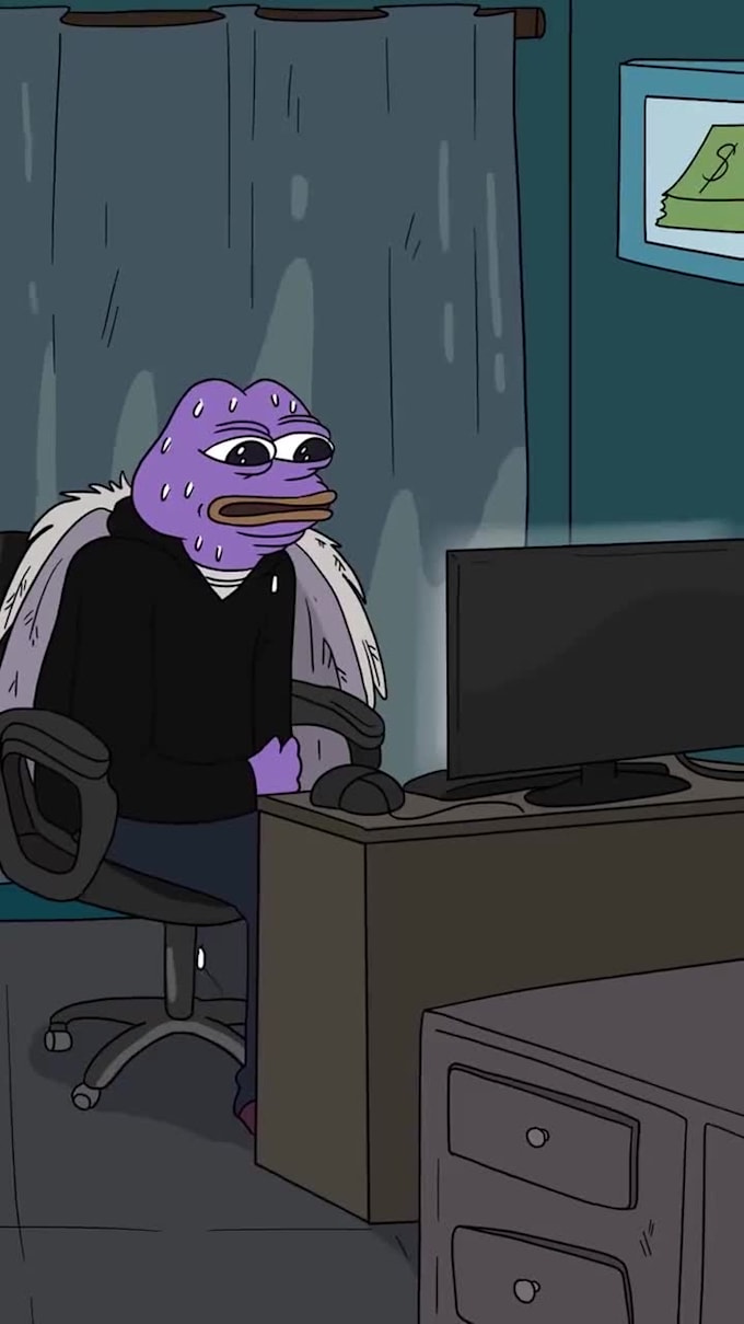 Do viral 2d memecoin animation memecoin art memecoin video 2d animation ...