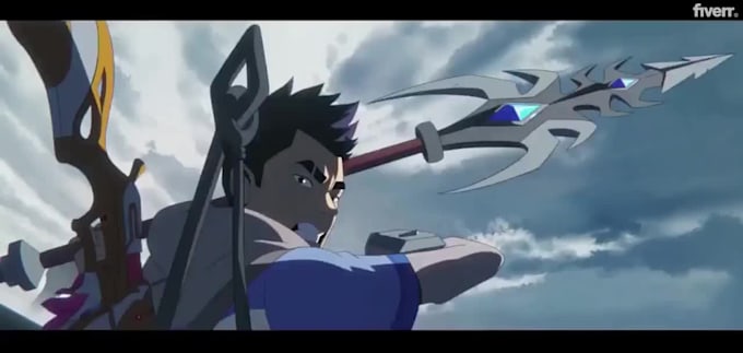 2d cartoon animation, youtube intro, twitch and podcast intro outro, 2d ...