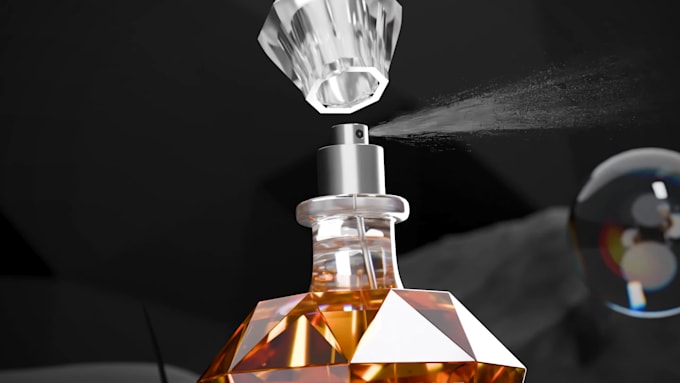 3d perfume animation 3d fragrance animation 3d product animation ...