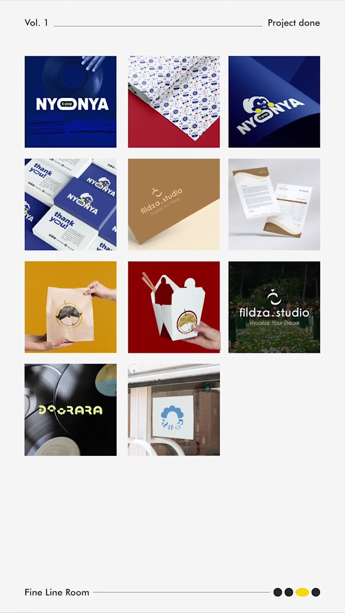 Make a bold and fun logo and brand identity for you by Badihstudio | Fiverr