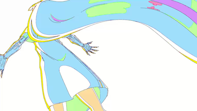 Make frame by frame traditional japanese 2d animation by Crystal_bunny ...