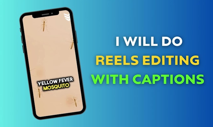 Edit reels and tiktok with engaging captions by Qaiserkhani | Fiverr