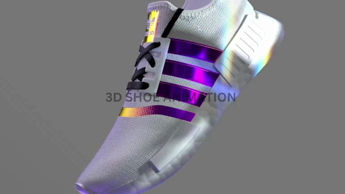 3d shoe animation, footwear, fashion shoe design, 3d sneakers, 3d shoe ...