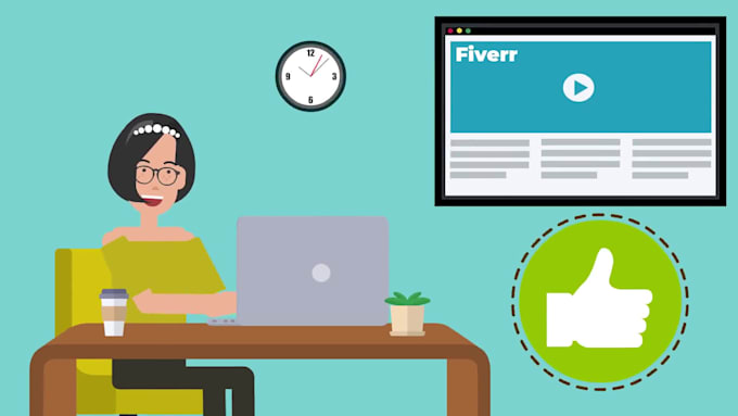Create animated explainer elearning course video and training video by ...