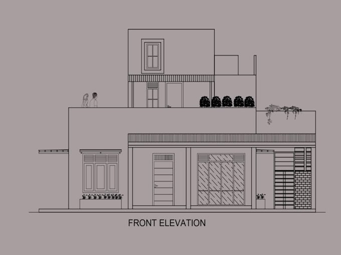 Draw creative and moden 2d architectural drawings and floor plan by ...