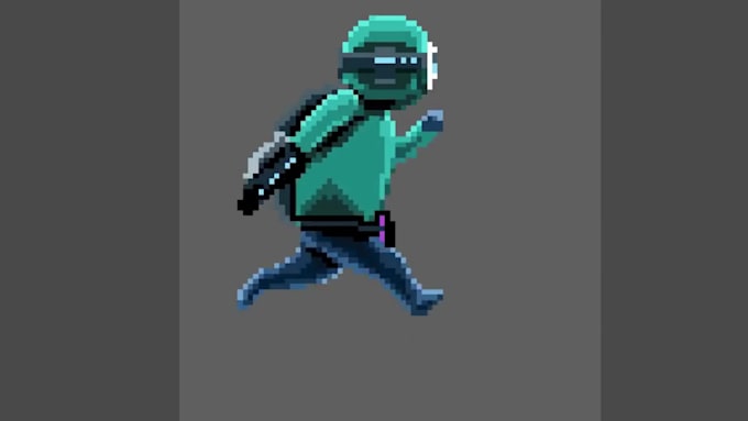 Make nsfw pixel art animation pixel sprite sheet game character rpg ...