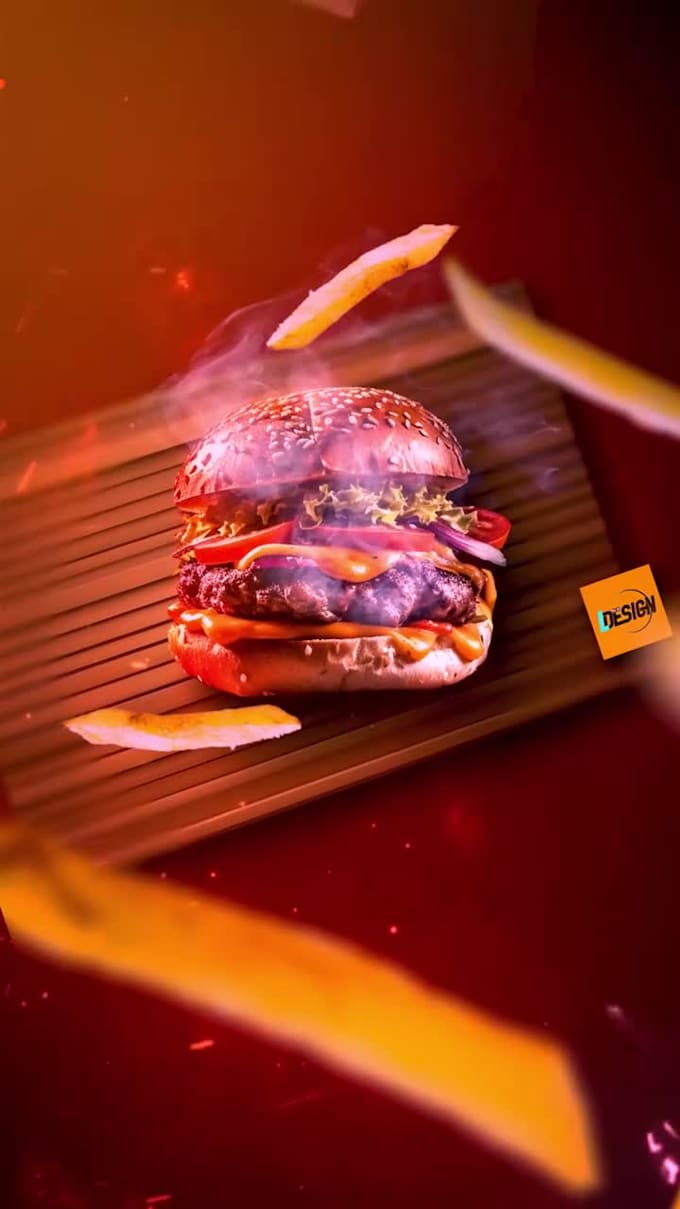 Do 3d food modelling and animation, render animate 3d realistic food ...