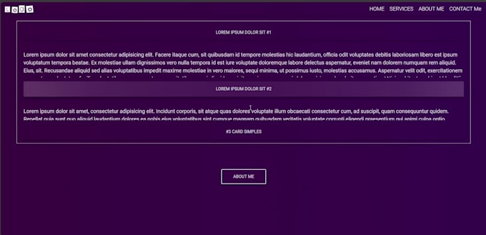 Create a responsive web page using html, css, and bootstrap by ...