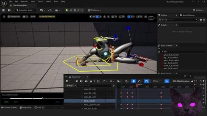 Create 3d Character Model 3d Animation Blender Unreal Engine Game Animation By Execwawadev