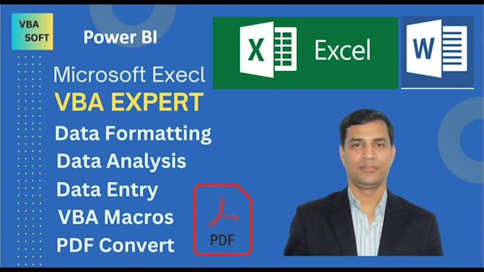 Excel data cleaning vba macro formula power bi dashboard visualization analytics by ...