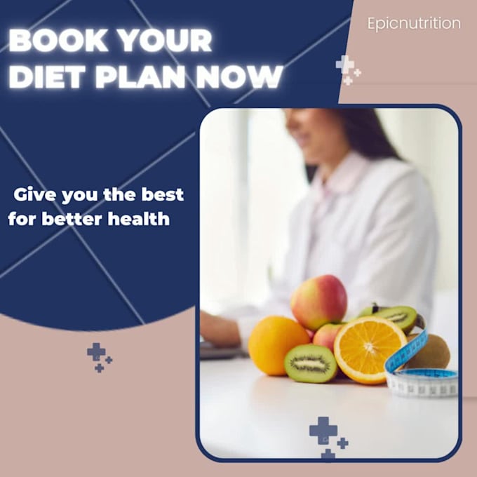 Be your nutritionist making diet plan for you by Epicnutrition58 | Fiverr