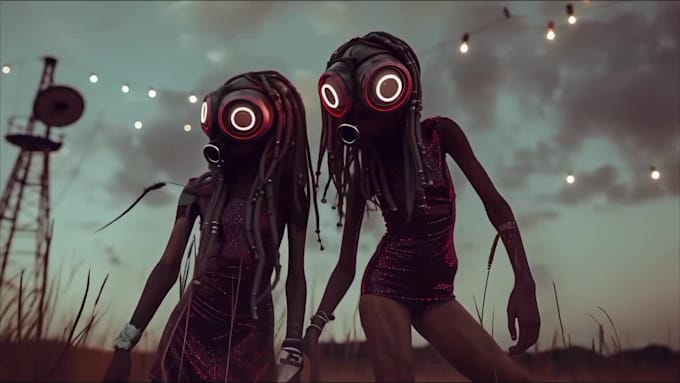 Create cinematic 3d ai music videos 3d animated lyric visuals 3d ...