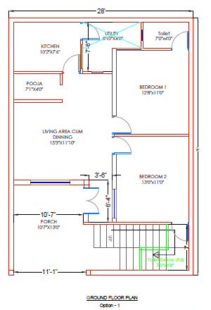 Draw architectural 2d plans with vastu by Dipesh_samal | Fiverr