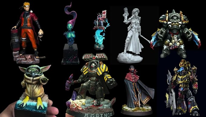 Do warhammer painting 3d print and paint sigmar dnd miniatures 40k aos ...