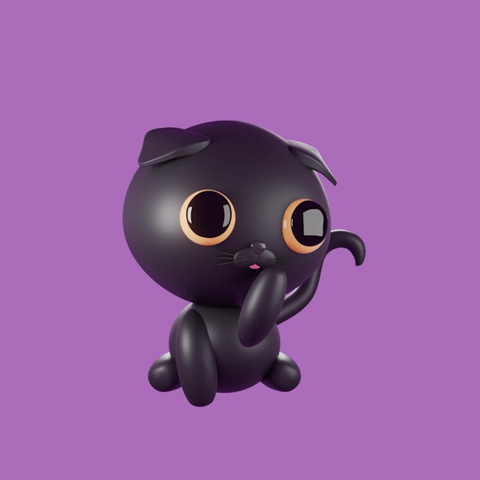 Reate 3d character model and render in blender by Prytysolga | Fiverr