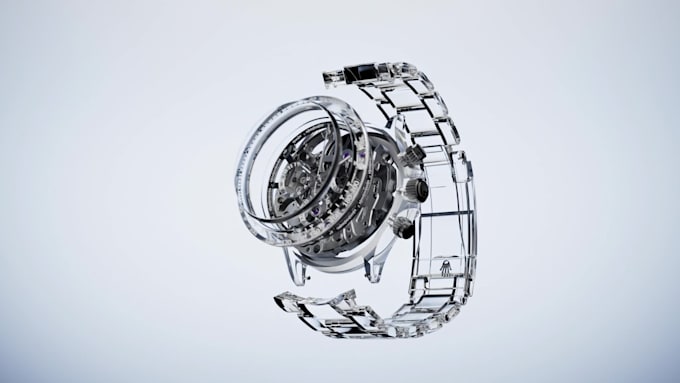 3d wristwatch animation 3d watch video 3d watch design 3d watch ...
