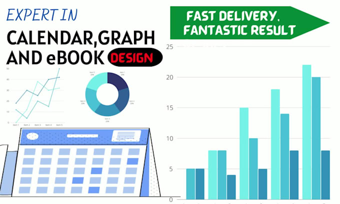 Create a calendar, graph and ebook design by Istiqlal786 | Fiverr