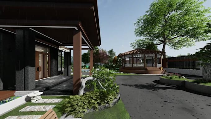 Produce 3d walkthrough animation of exterior interior architecture in lumion by Linhcheerio | Fiverr