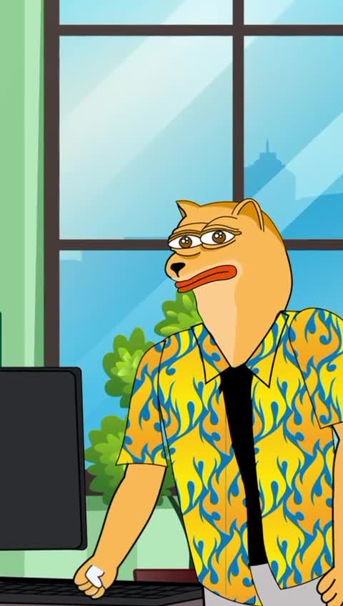 Do 2d meme coin video crypto meme art trump meme art solana funny video ...