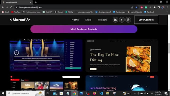 Be your front end developer, will do front end development by Developermaroof | Fiverr