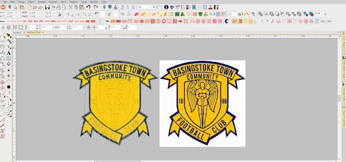 Digitize image to wilcom embroidery digitizing logo wilcom dst by Sardardigitizer | Fiverr