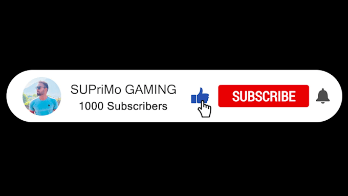 Create a custom subscribe template for your youtube channel by ...