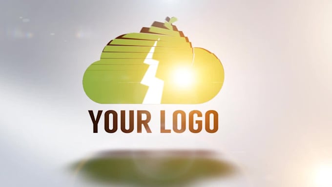 3d rotating logo reveal by Ecofxrosy | Fiverr
